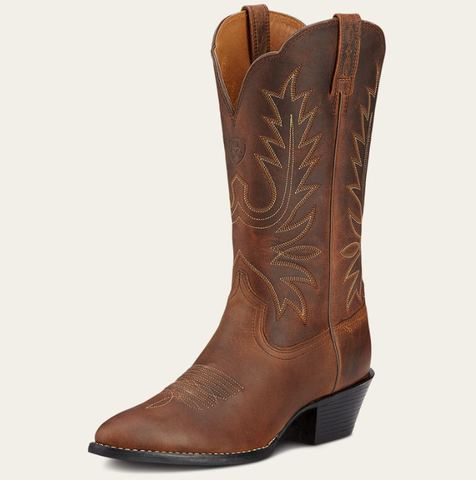 Women's Ariat Heritage R Toe Western Boot – 264 Shoes and Apparel